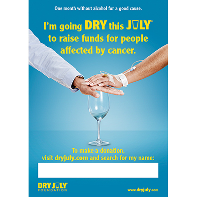 Posters - Dry July Australia 2019