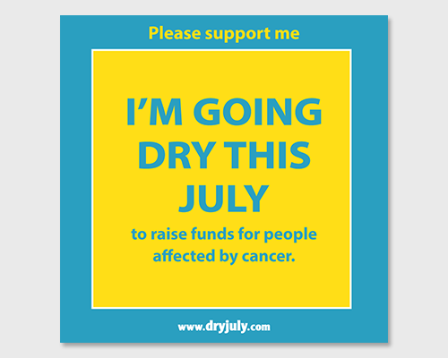 Dry July - Fundraising Tips and Resources