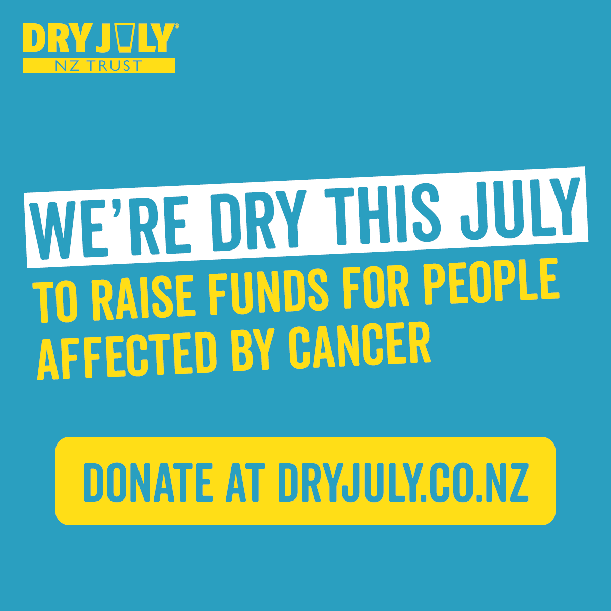 Images for social media - Dry July