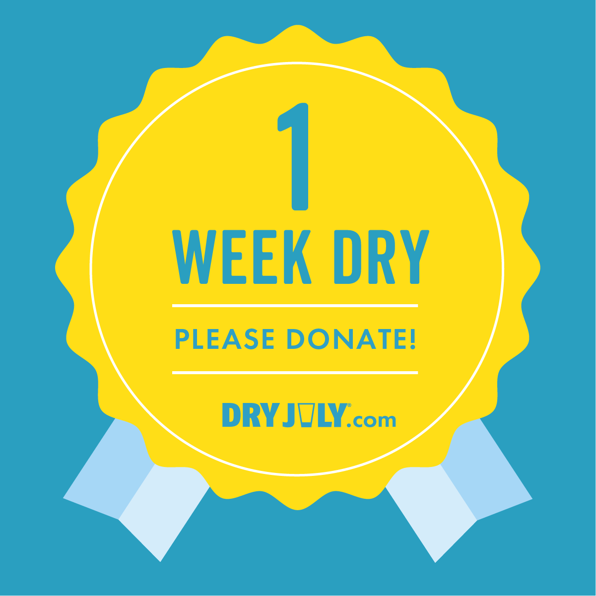 Images for social media - Dry July