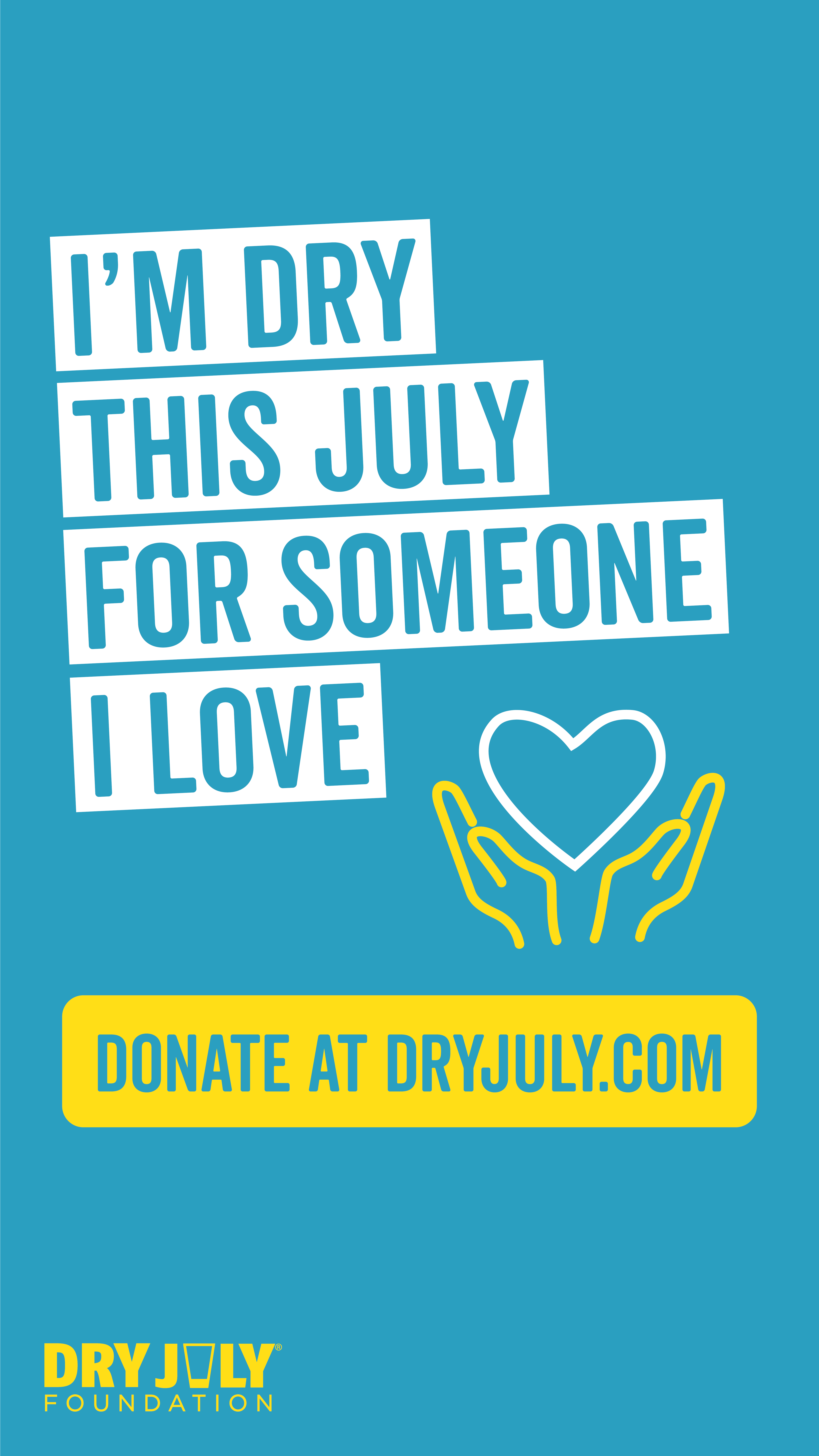 Images for social media - Dry July