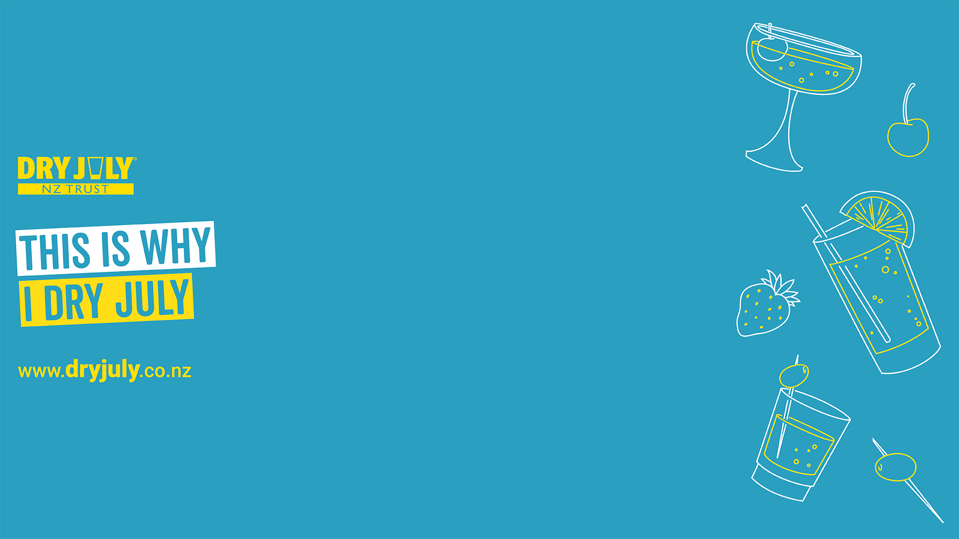 Dry July - Virtual Backgrounds